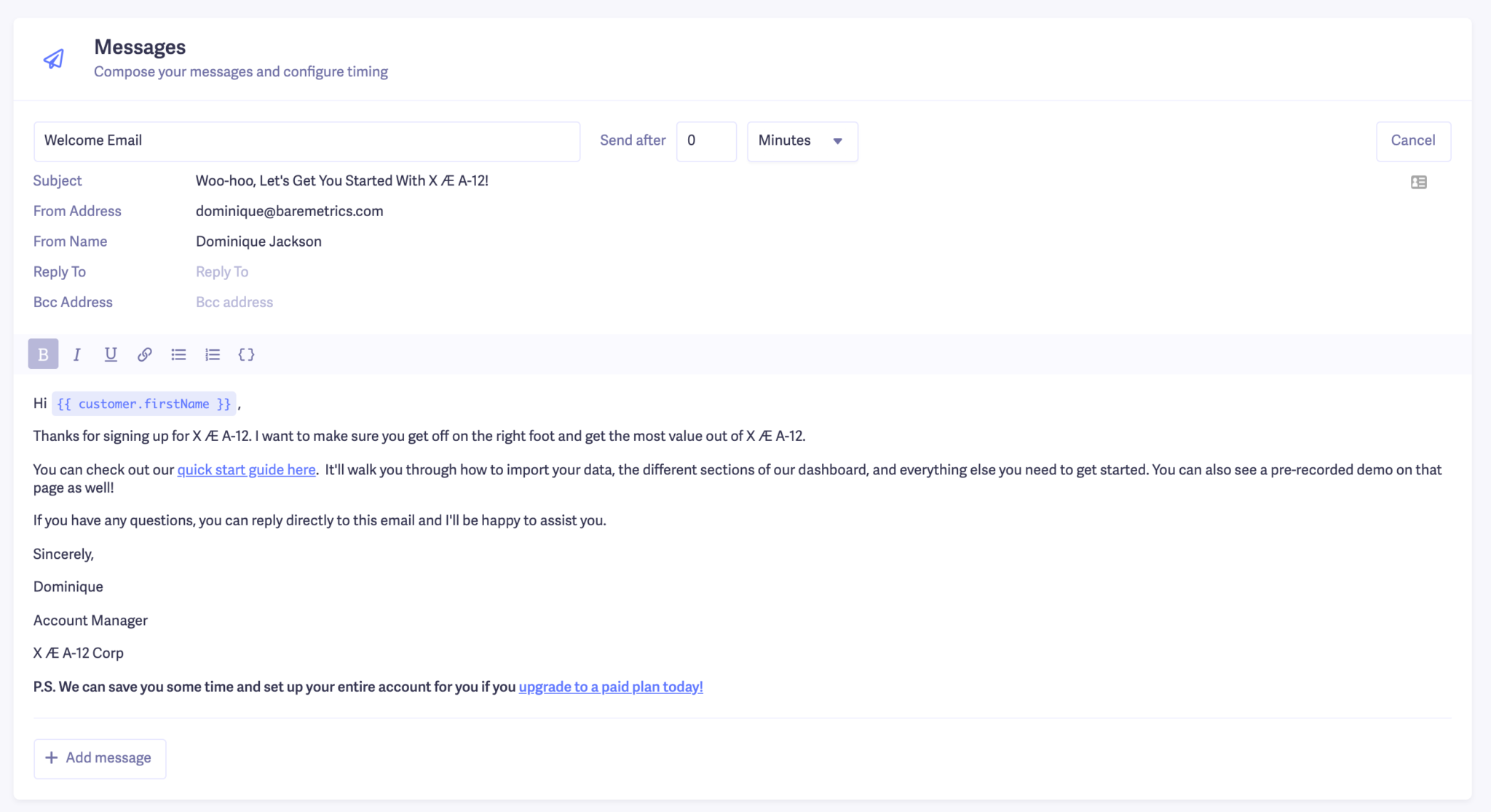 7 Tips for Writing Onboarding Welcome Emails - Baremetrics